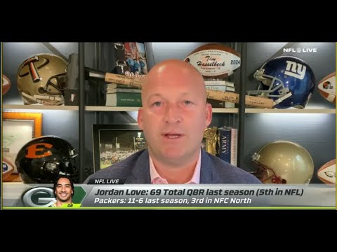 ESPN NFL LIVE | Jordan Love Was Actually BETTER With Green Bay Packers Than People Realize