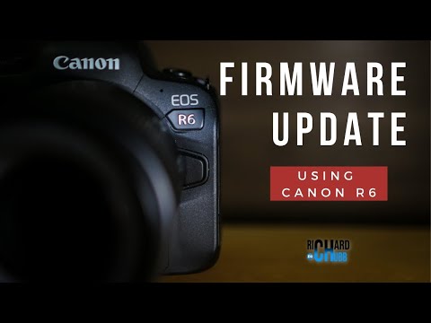Canon R6: Firmware update (4082C002)