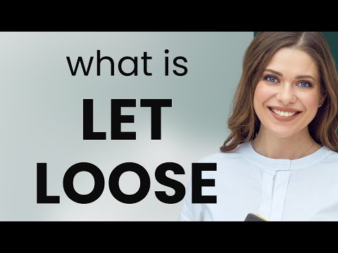 Let loose — LET LOOSE definition