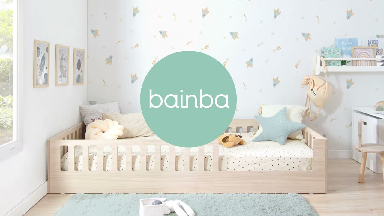 Montaje cama Montessori con barrotes CRETA