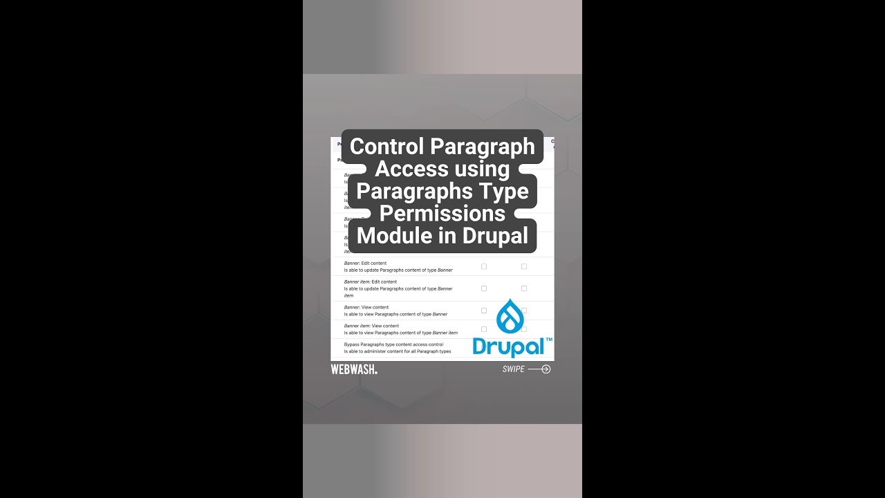 Control Paragraph Access using Paragraphs Type Permissions Module in Drupal