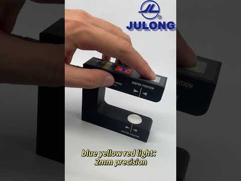 JULONG US-400S Ultrasonic Edge Sensor Precision Setting