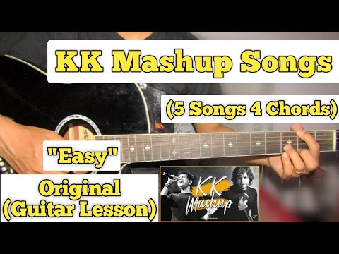 KK Mashup - Guitar Lesson | Easy Chords | Zara Sa | Mere Bina | Dil Ibadat | (Lofi)