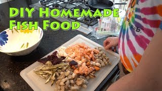 DIY Homemade Fish Food - The DIY Aquarium