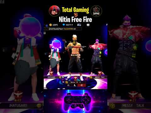Nitin FF vs Total Gaming Shayari Challenge @NITINFREEFIRE @TotalGaming093