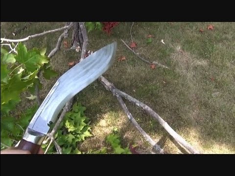 5 Chirra Gurkha Kukri, Massive Khukuri