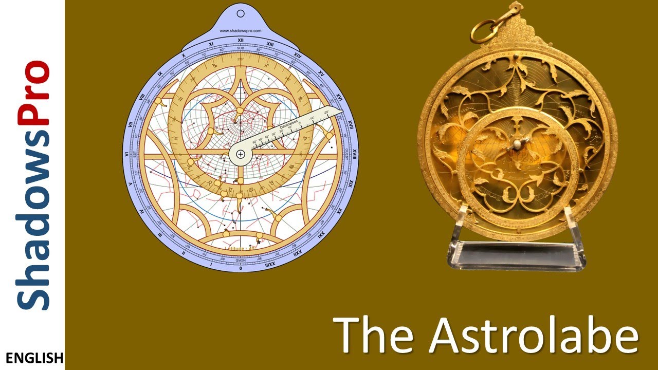 Introduction to astrolabes: history, design and how they work.