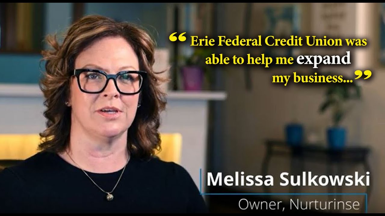 At Erie FCU, we love helping small businesses succeed - Nurturinse