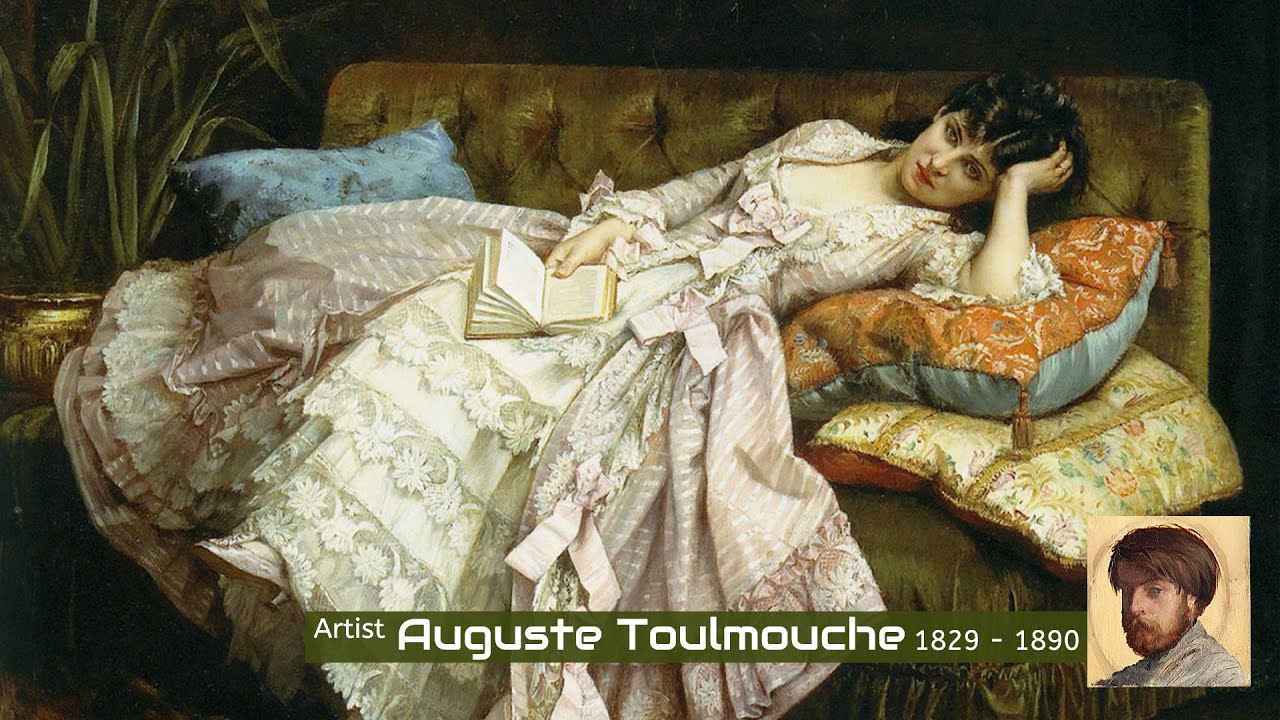 Artist Auguste Toulmouche (1829 - 1890) | French Painter | Parisian Women Paintings | WAA