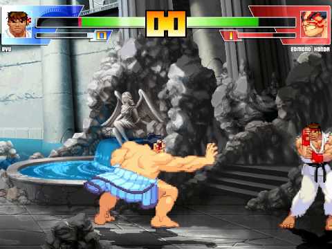 MUGEN Extra Stages Download - Fountain HR HD [AI Battle]