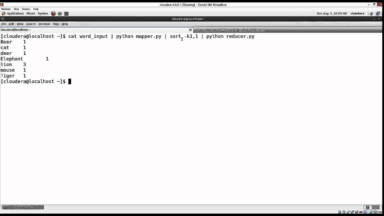 Hadoop Streaming in Python, hadoop streaming tutorial