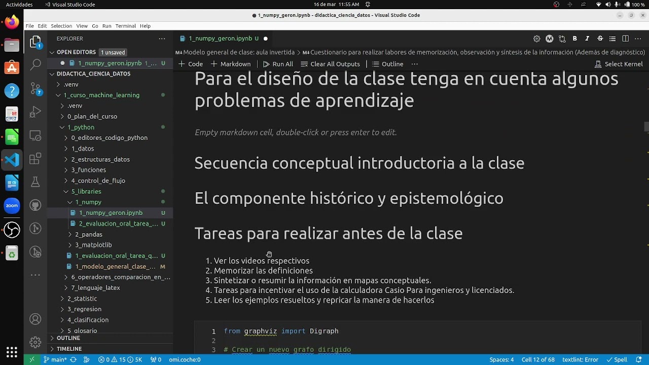 cómo importar numpy de python