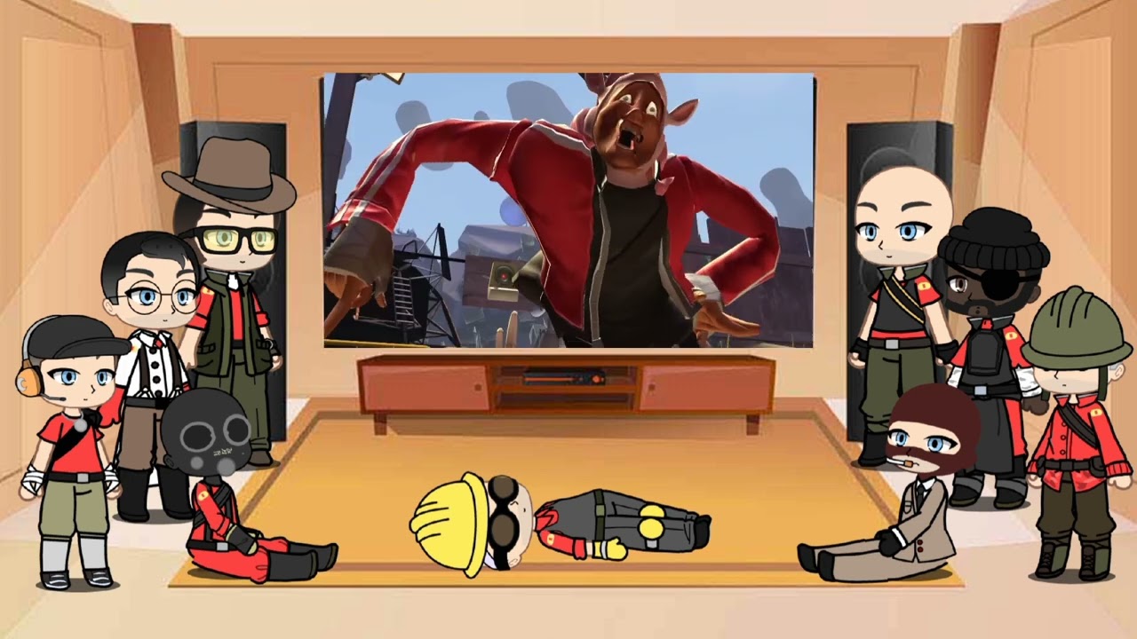 Gacha Club Reaction: TF2 Characters React to Heavy is Dead