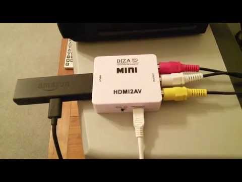 HDMI to AV Converter for Amazon Firestick