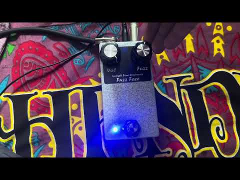 Twilight Audio Electronics Fuzz Face 2024 - Blue-orange | Reverb