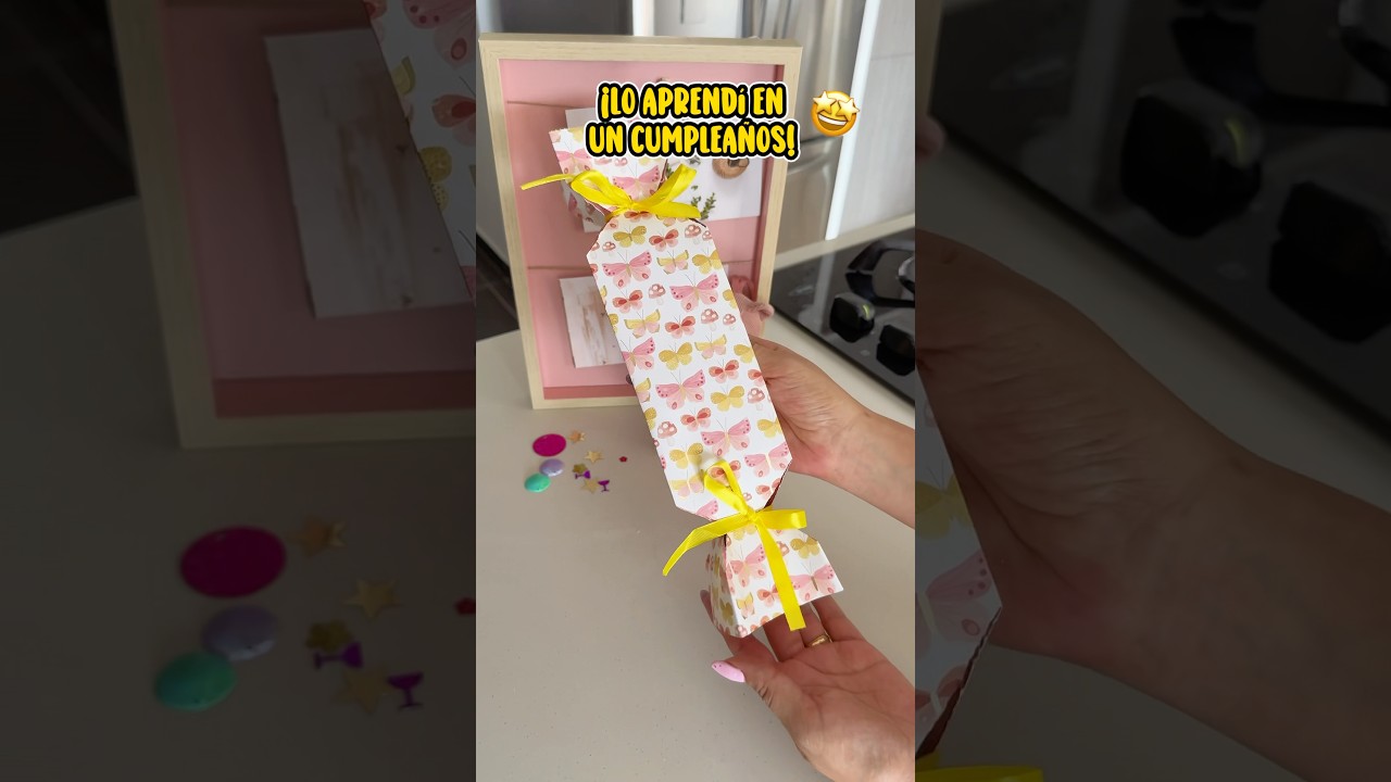 Un hermoso regalo en forma de dulce, súper creativo #tips #regalos #ideascreativas #lifehacks