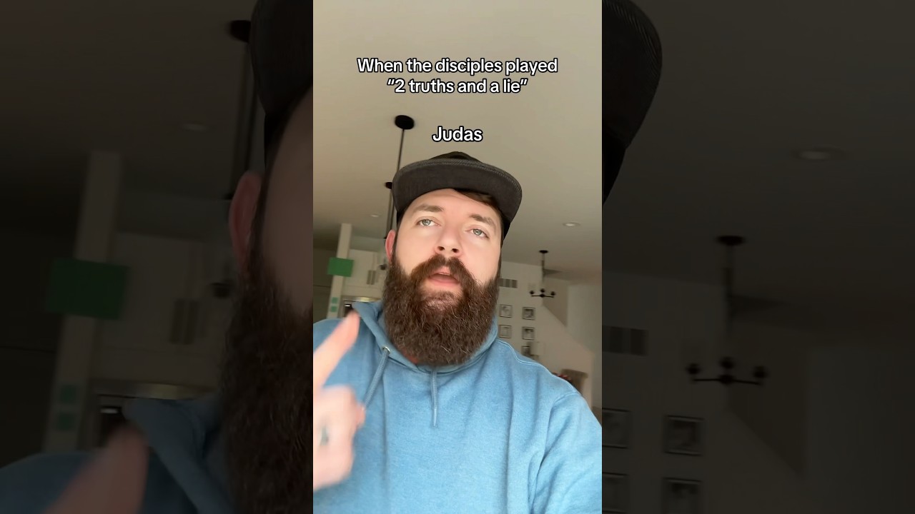 Fan favorite 💀 “Peter put your sword away” #christian #humor #jesus #skit #comedy