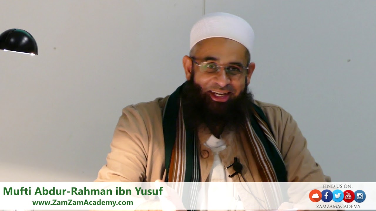 Hadith Series: Do Things Well | Mufti Abdur-Rahman ibn Yusuf
