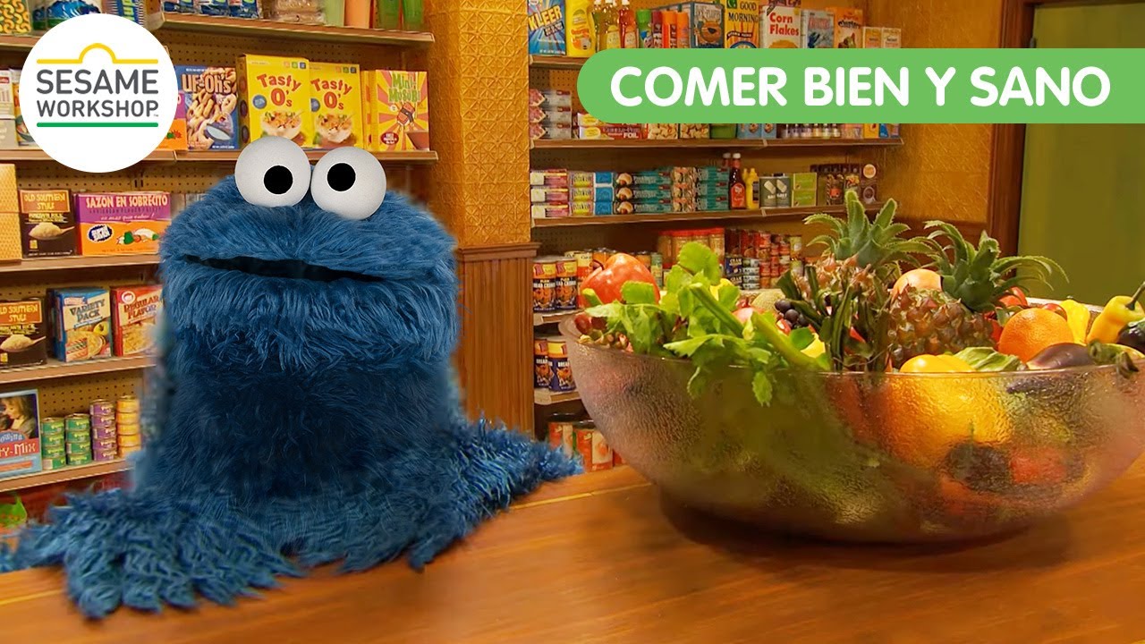 Cookie Monster aprende a comer saludablemente | Comer bien y sano