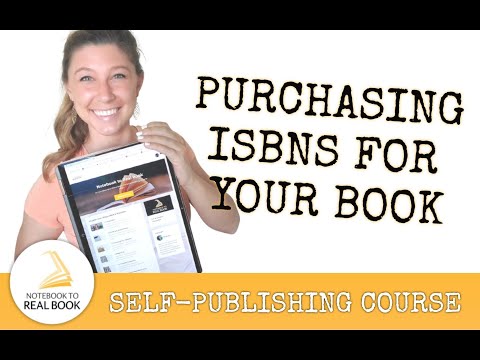 How to Purchase ISBNs for Your Book