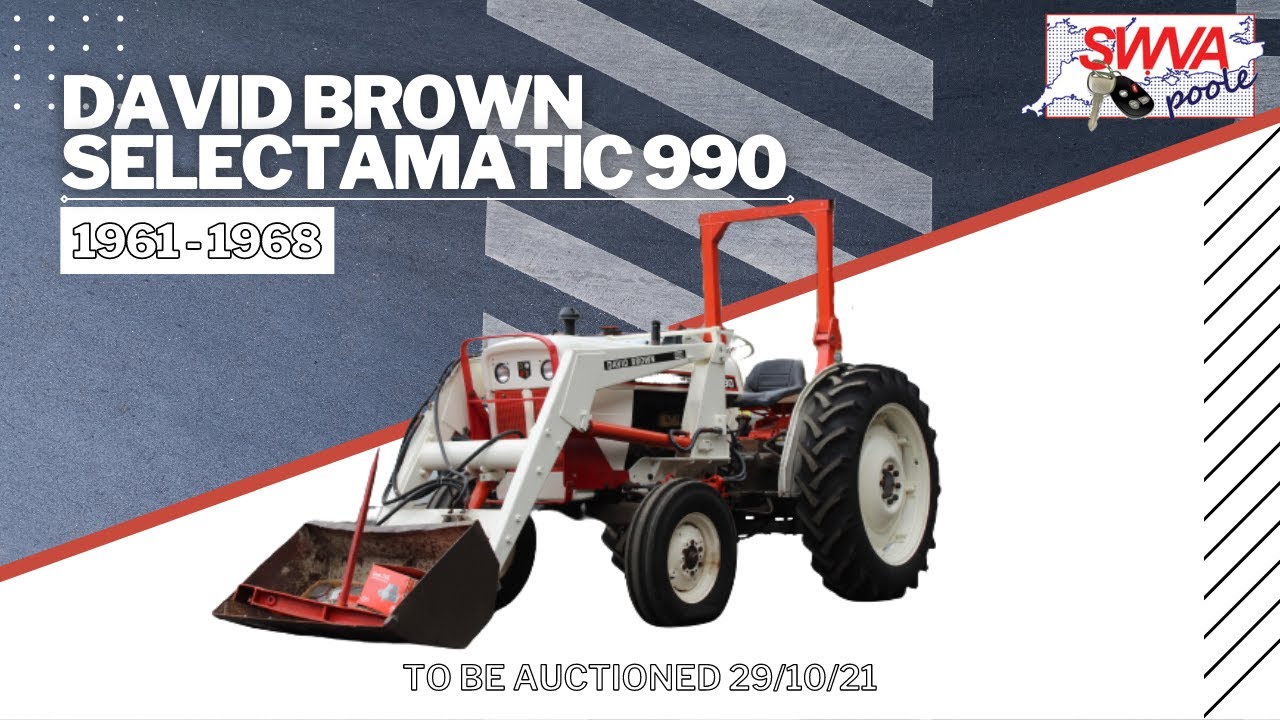 Lot 90 - David Brown Selectamatic 990 1961 - 1968 | SWVA October Classic Sale