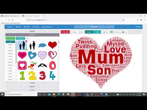 How to create a word cloud art for free! Best word cloud generator