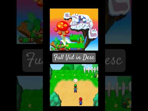 No more hole😢 Mario & Luigi Partners in Time in a Nutshell 9 #shorts #mariorpg #mario#ds#retrogaming