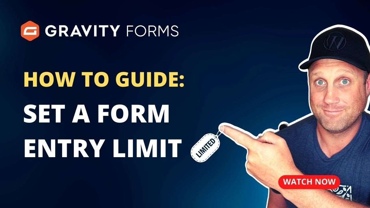 How to add an entry limit on your Gravity Forms
