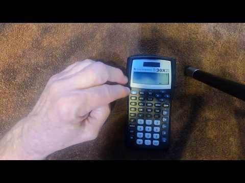 TI 30XIIS Tutorial