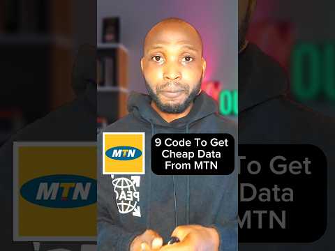 9 Code To Get Cheaper Data plan from MTN | How To Buy cheap Data #cheapestdata #mtndata