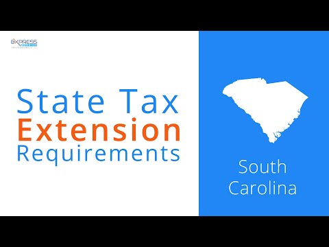South Carolina State Business Tax Extension Forms SC1120-T and SC8736 Filing Requirements