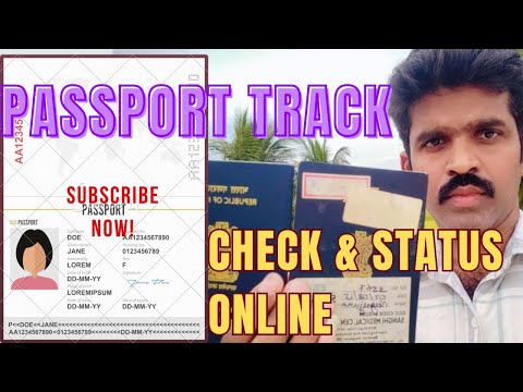 How to track passport application status online / Passport Track / Nagarjuna Kokkanti