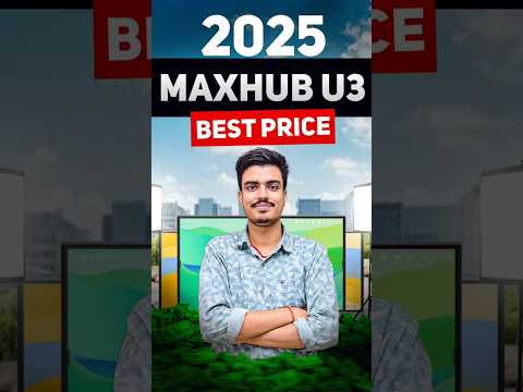 Maxhub U3 Series Best Price In India| Maxhub Interactive Flat Panel | Complete Studio Setup