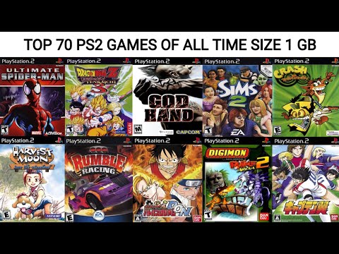Top 70 Game PS2 Ukuran Kecil Di Bawah 1GB Terbaik Sepanjang Masa | Game PS2 Terbaik