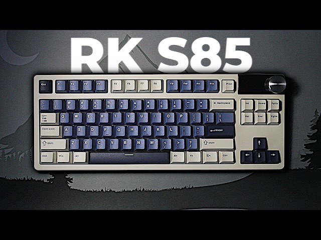 RK ROYAL KLUDGE S85 80% TKL Gasket Mount Wireless Gaming Keyboard – RKgaming