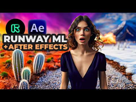 Generative AI for Video: Runway ML + After Effects VFX Compositing Mastery