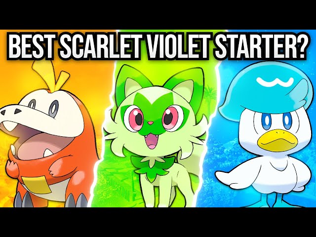 Pokemon Scarlet and Violet guide - Which is the best starter in the ...