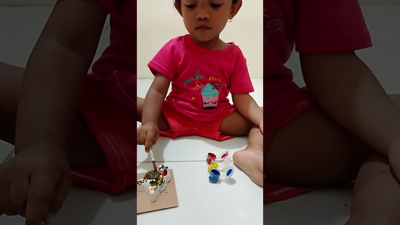  lucu warna nya jadi abstrak #vidionya no cut no edit 
