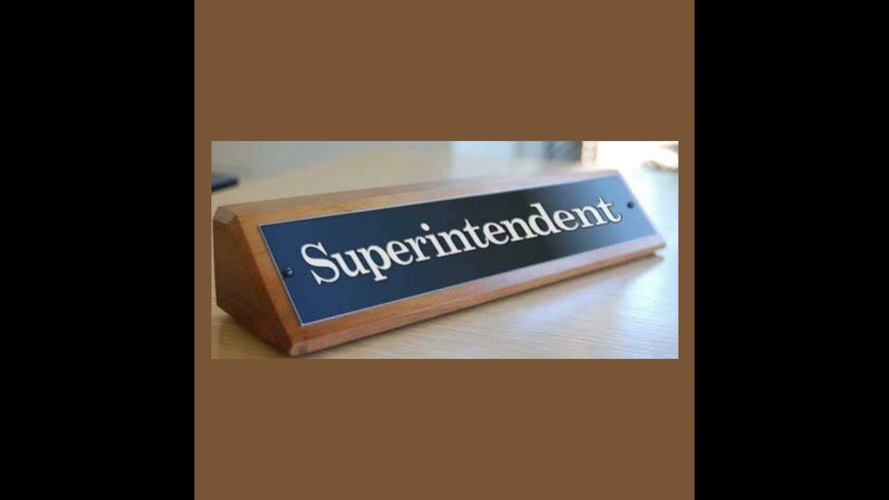 The Role of the School Superintendent