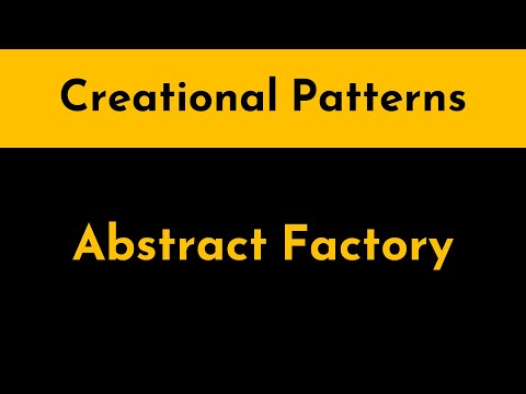 The Abstract Factory Pattern Explained and Implemented | Creational Design Patterns | Geekific