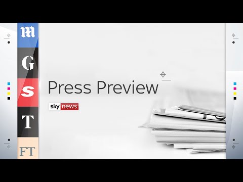 Press Preview: A first look inside Fridays newspapers