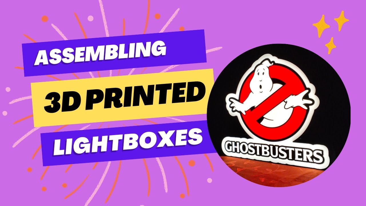 Complete Assembly Guide for 3D Printable Lightbox Models