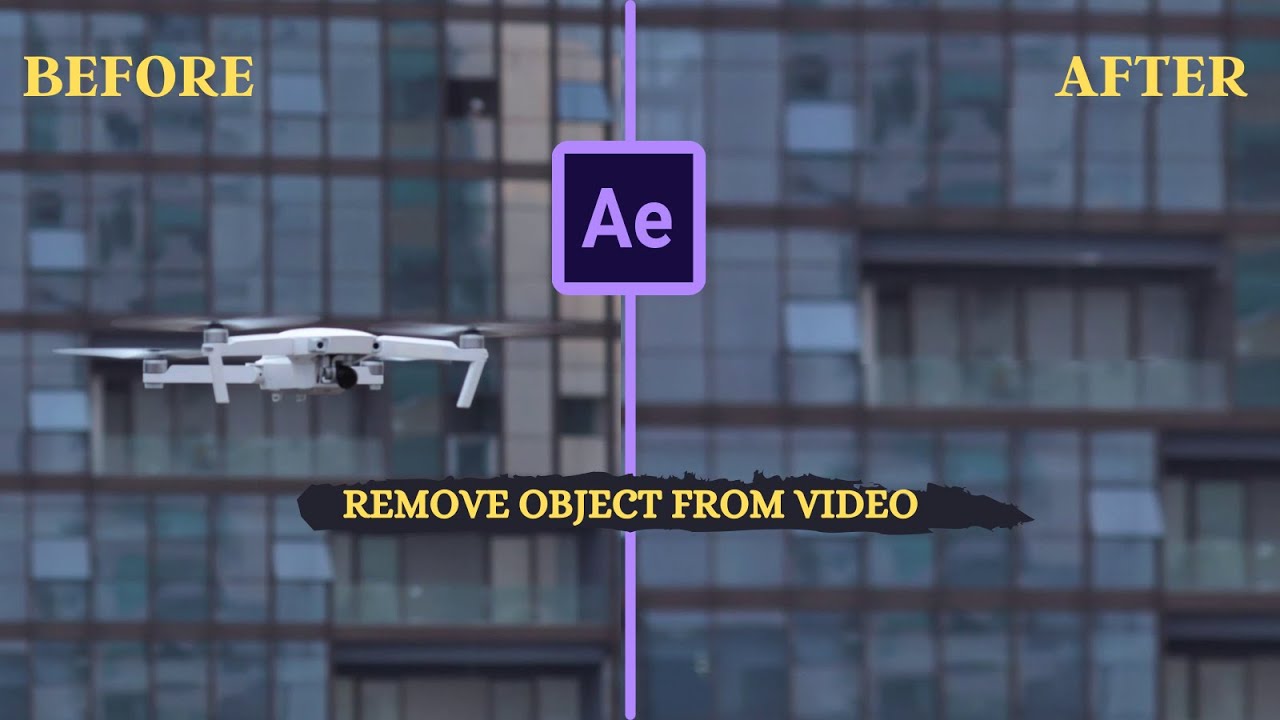 Remove Any Object From Video  In After Effects Tutorial  | CONTENT-AWARE FILL | Under 3 Minutes.