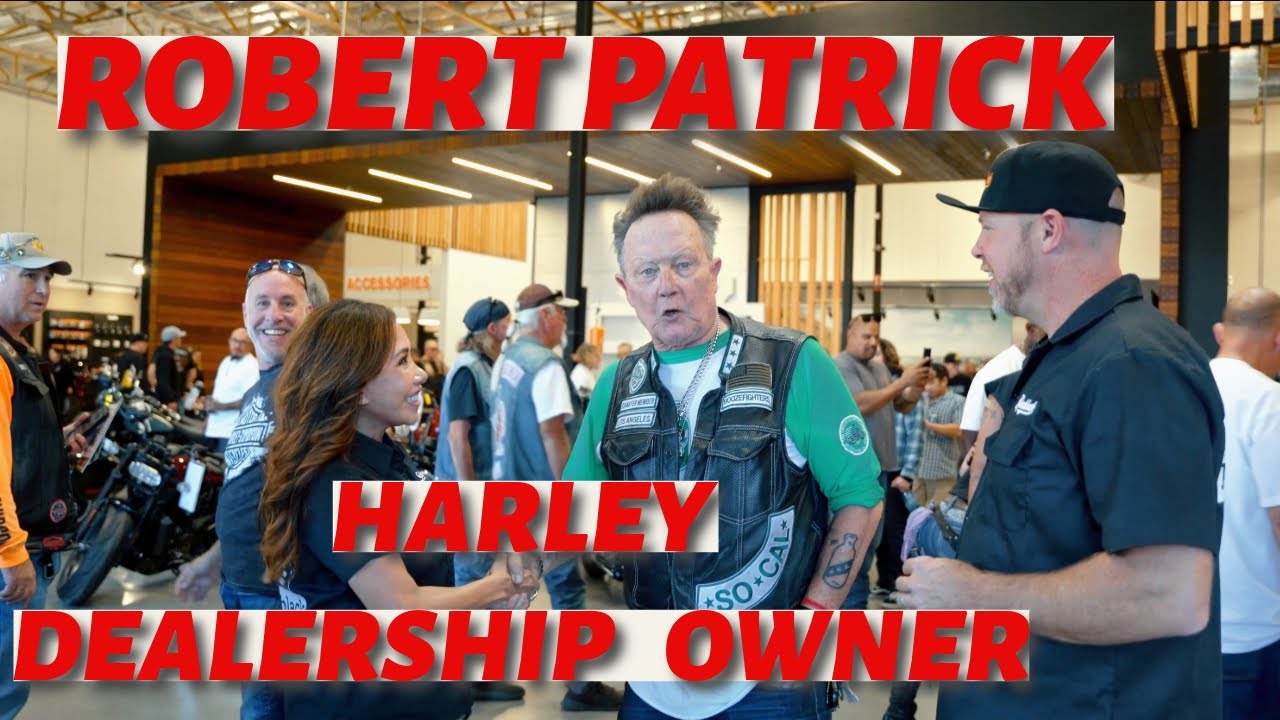 Robert Patrick T1000 Harley Davidson Dealership Owner. 2Lane Life.