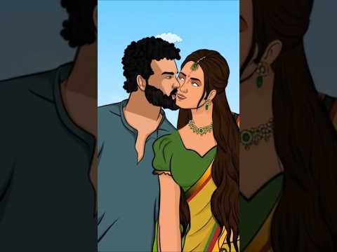 kissing in the garden ๐ #shorts #kiss #animation #cartoon
