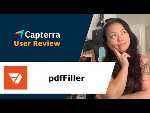 pdfFiller Review: GREAT product!
