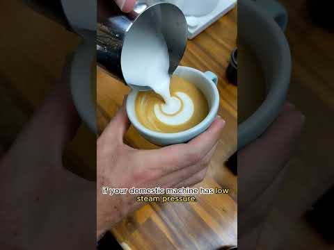 DOES YOUR MILK JUG SIZE MATTER? #coffee #latteart