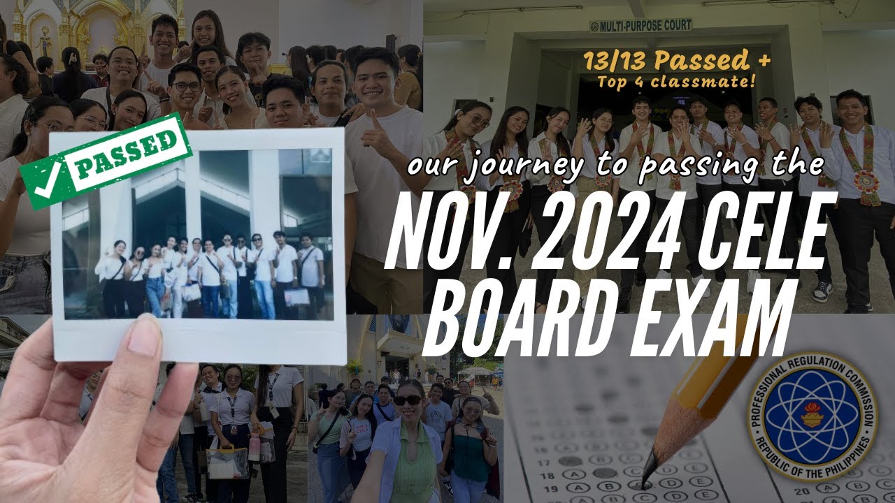 Our Civil Engineering Licensure Exam Journey