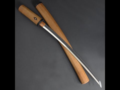 03273 ANTIQUE NIHONTO JAPANESE SAMURAI KATANA SWORD WAKIZASHI NORIMITSU 則光 signed w/SHIRASAYA