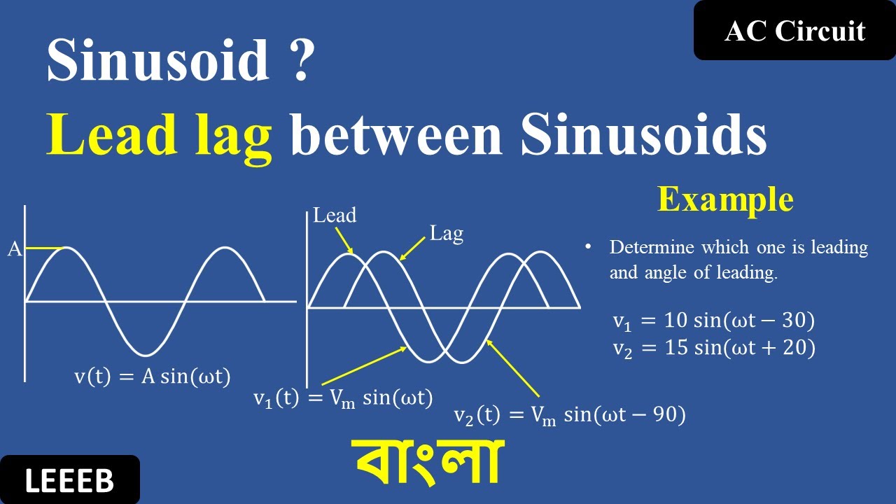 Understanding Sinusoids: The Basics of Lead Lag Sine Waves | Galaxy.ai